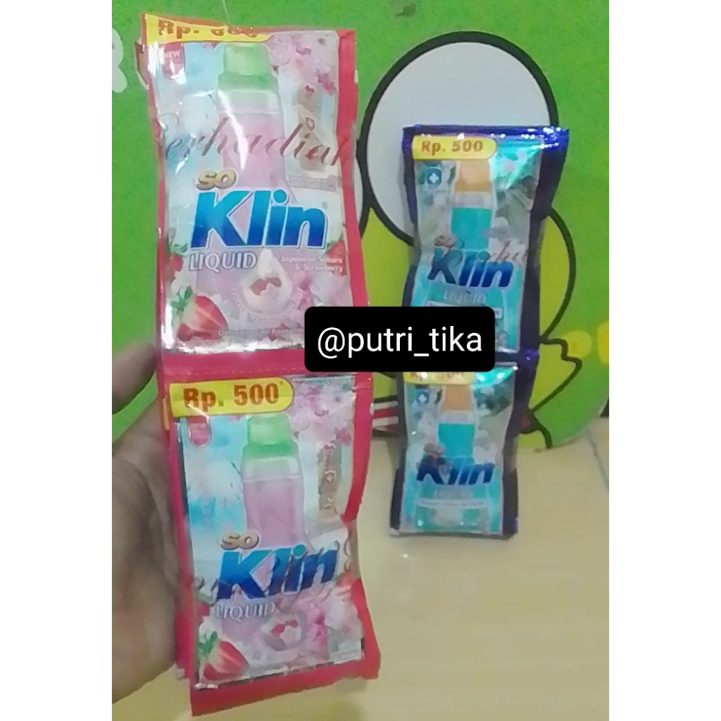 Jual Soklin Cair Liquid 20 ML / Soklin Liquid Kemasan 500 / Soklin Cair ...