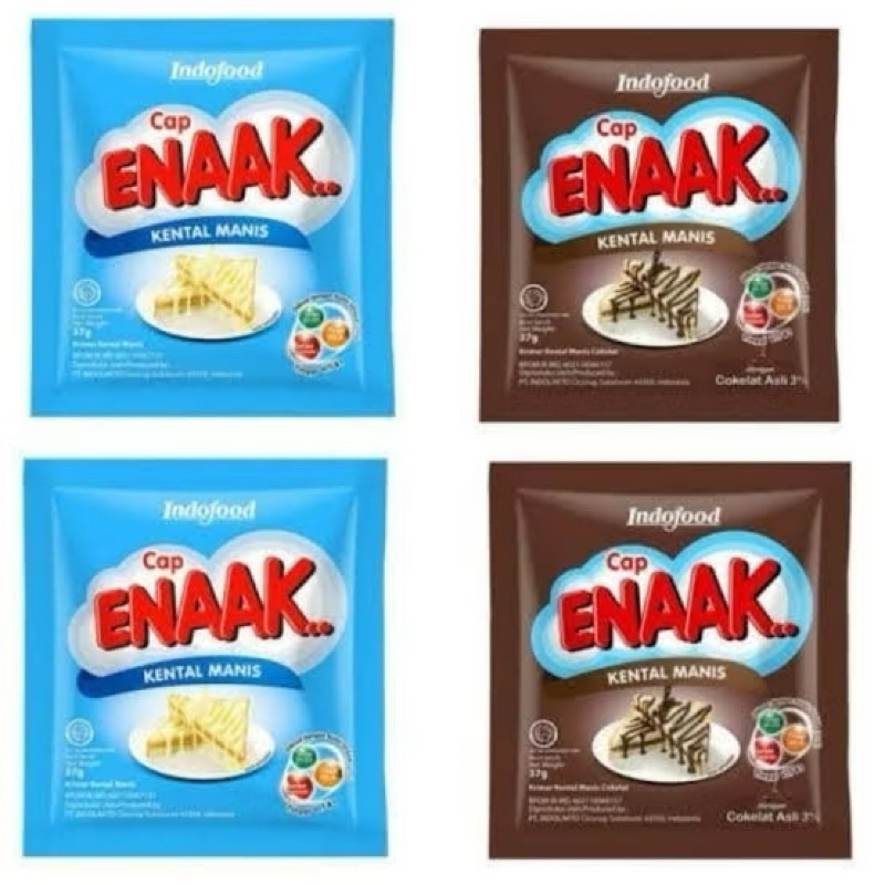 Jual SKM ENAK PUTIH & COKELAT (1 pak isi 6 pcs ) | Shopee Indonesia
