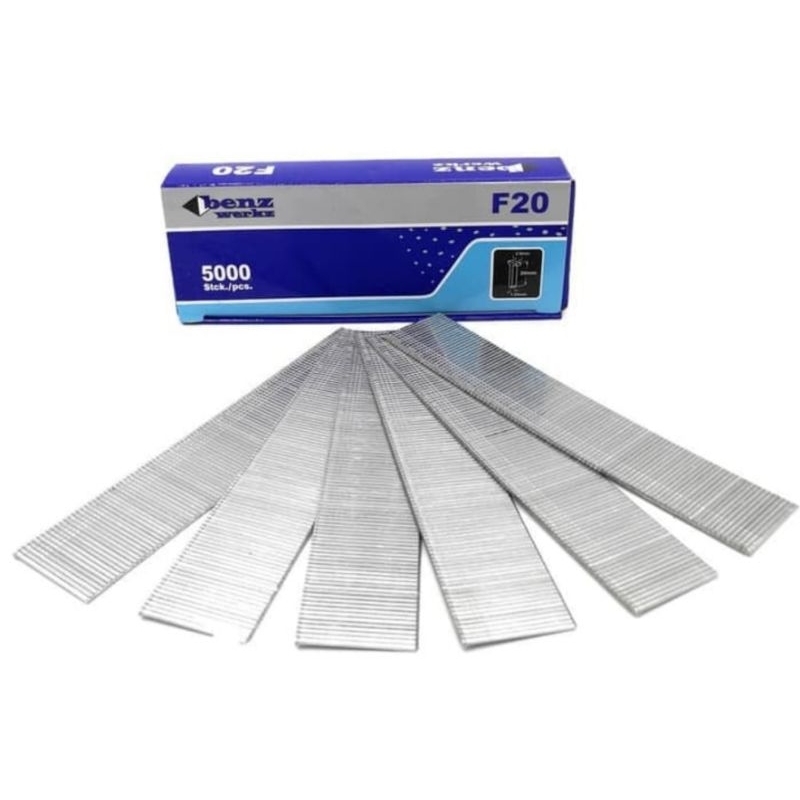 Jual BENZ F20 MO isi mesin staples mata paku tembakan lurus Nailer Gun ...