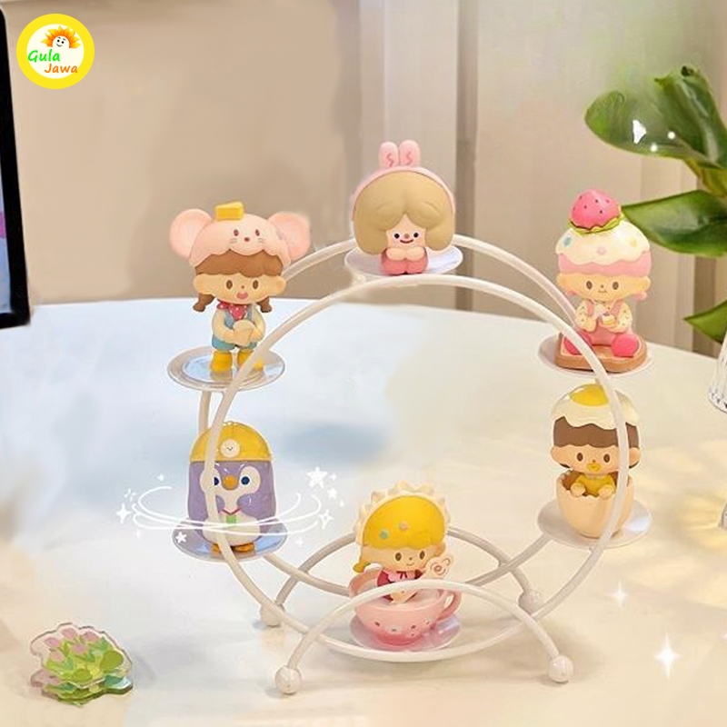 Jual Rak Display Action Figure Bentuk Bula Display Popmart Stainless ...