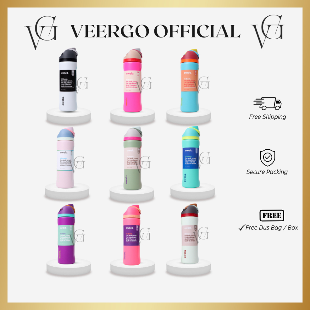 Jual Botol Tumblr Owala FreeSip™ 24 Oz - Ounce ( 710 ML ) | 32 Oz ...