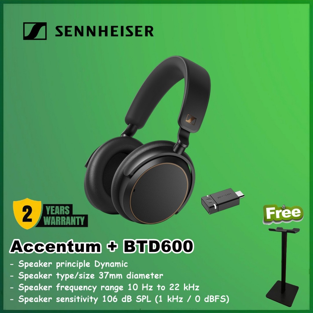 Jual Sennheiser Accentum Special Edition + Bundling BTD600 BTD 600 USB ...