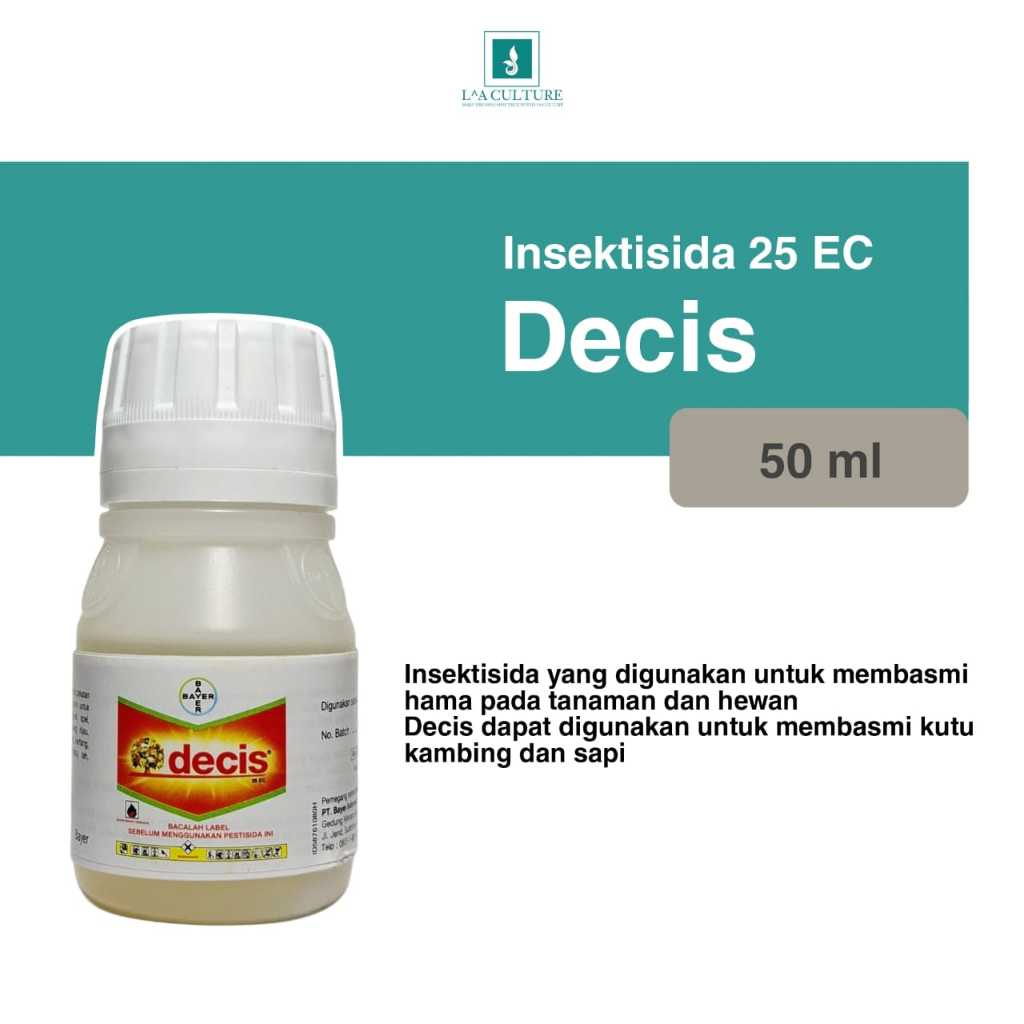 Jual Insektisida DECIS 25 EC 50 ml Pengendali Hama Tanaman | Shopee ...
