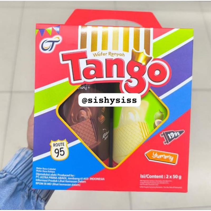 Jual PAKET HAMPERS BOX TANGO ISI 2 KALENG WAFER | Shopee Indonesia