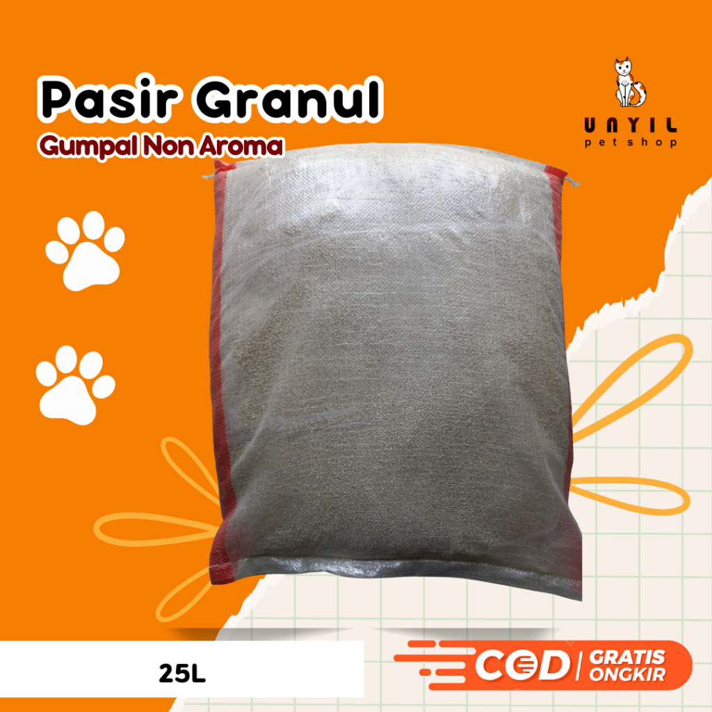 Jual Pasir GRANUL Gumpal Non Aroma 20Kg | Shopee Indonesia