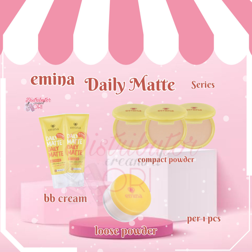 Jual EMINA Daily Matte Loose Powder 20g | Compact Powder | BB Cream ...