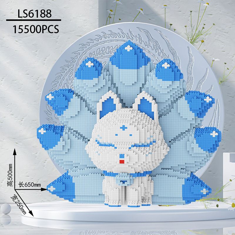 Jual Bricks brick nano block jumbo Rubah es biru 15000pcs | Shopee ...
