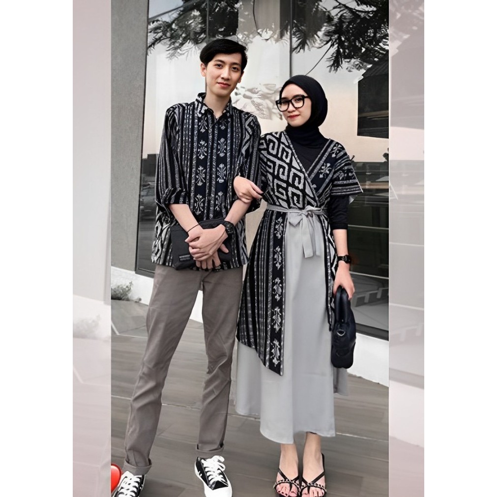 Jual HnM.Cloth - BAJU TENUN COUPLE COUPLE DRESS ANDIN NAOMI COUPLE ...