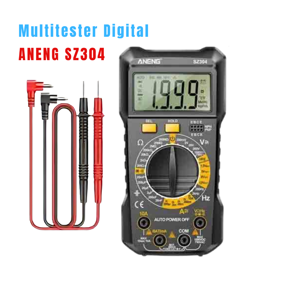 Jual multitester digital ANENG sz304 avometer voltmeter multimeter ac ...