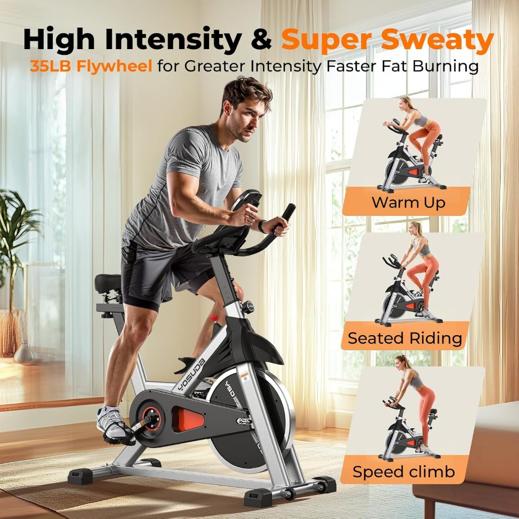 Jual Sepeda Statis Spinning Bicycle Exercise Indoor Gym Bike YOSUDA ...