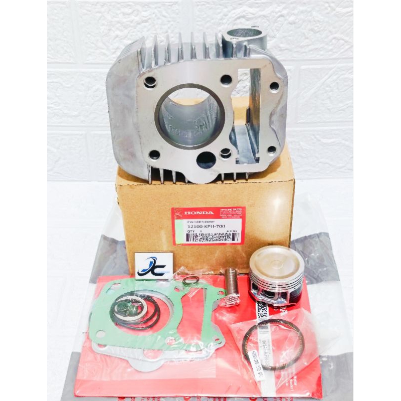 Jual BLOK SEHER KPH SET KOMPLIT PLUS TOPSET UNTUK MOTOR HONDA KARISMA, SUPRA X 125 LAMA, KIRANA ...