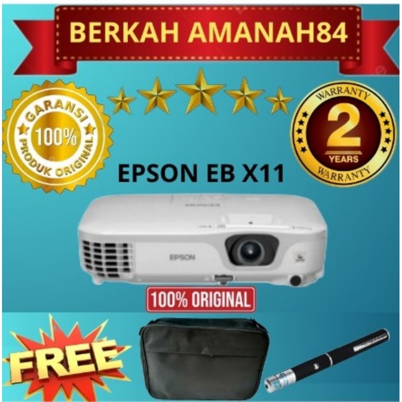 Jual PROYEKTOR EPSON EB X11 XGA 2600 LUMENS | Shopee Indonesia