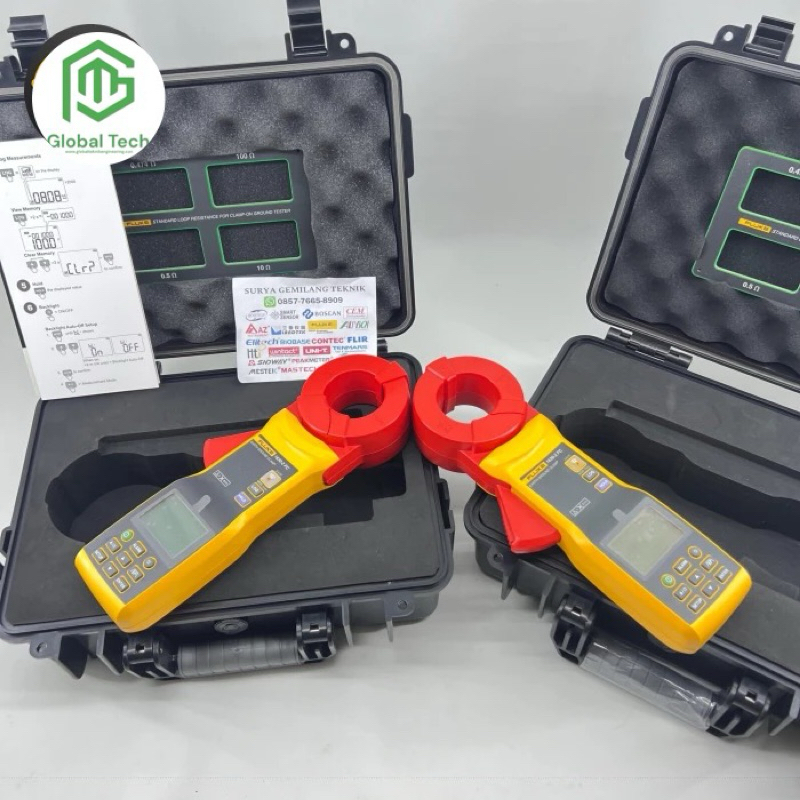 Jual FLUKE 1630-2 FC Earth Ground Clamp AC Leakage Current / Alat Uji Listrik Ground ORIGINAL ...