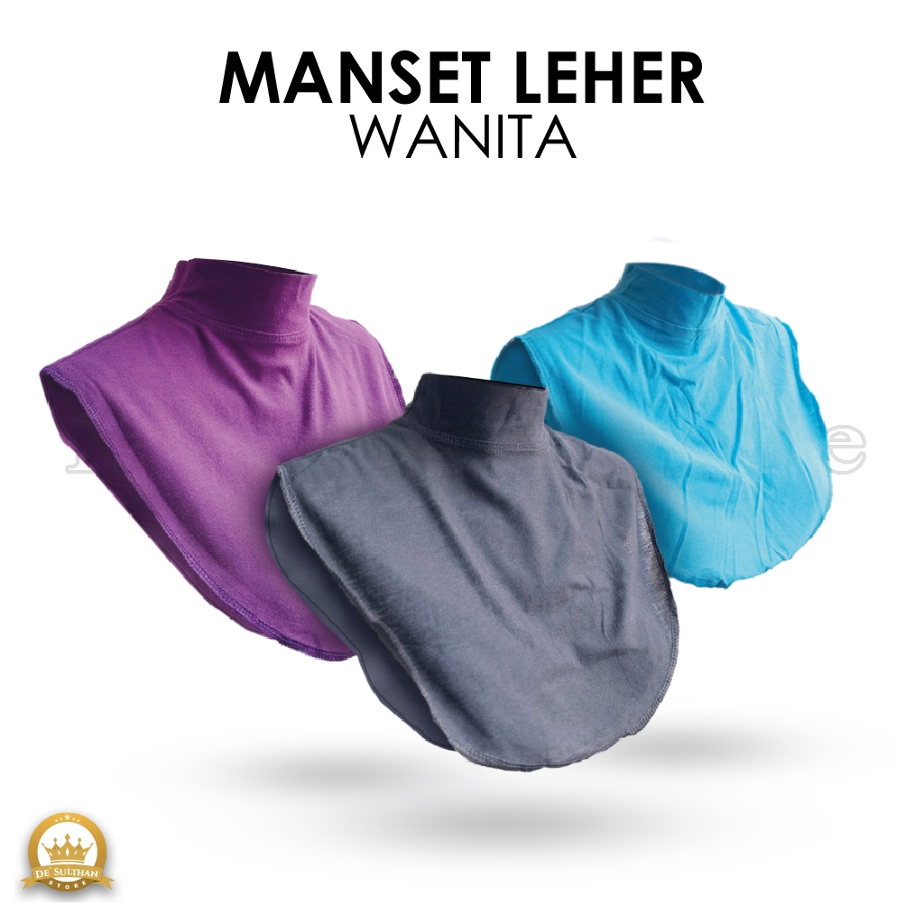 Jual Manset Leher Turtle Neck Wanita Jumbo Polos Kerah Tinggi Dalaman ...