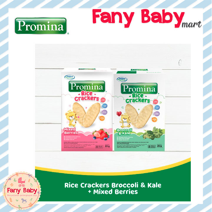 Jual PROMINA RICE CRACKERS 20G | SNACK CEMILAN BAYI | Shopee Indonesia