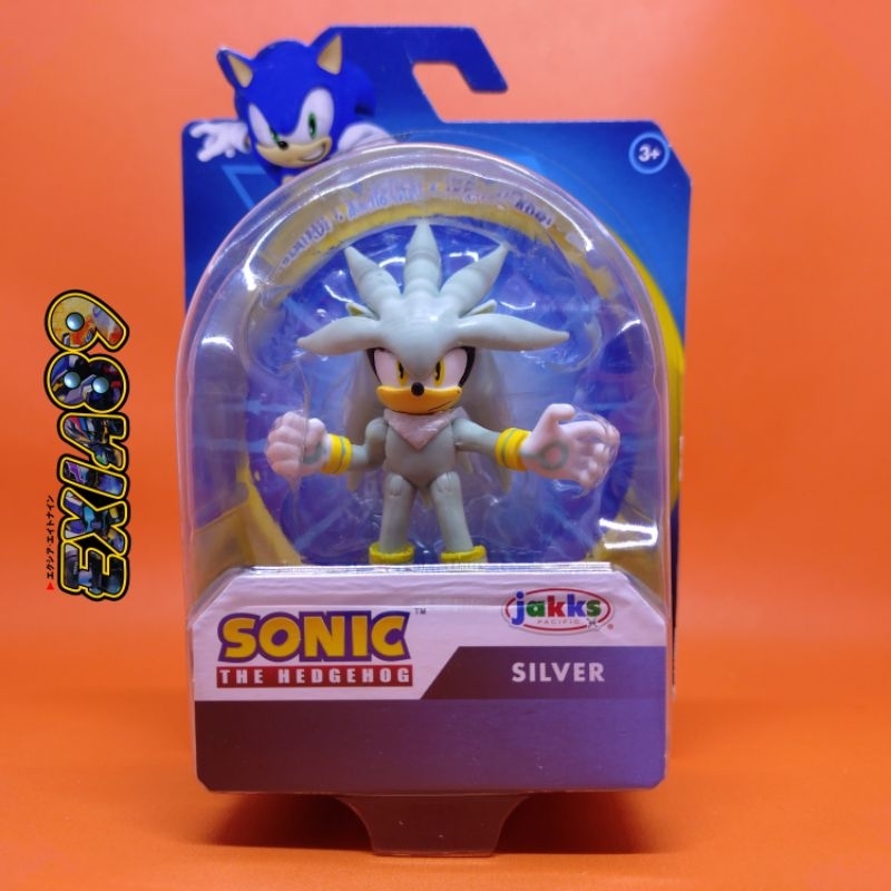 Jual Sonic The Hedgehog 2,5-Inch Articulated Action Figure - Silver ...