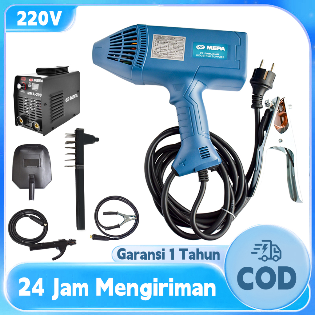 Jual MEPA Mesin Las Perlengkapan Las Portabel Genggam/Spot Welder ...