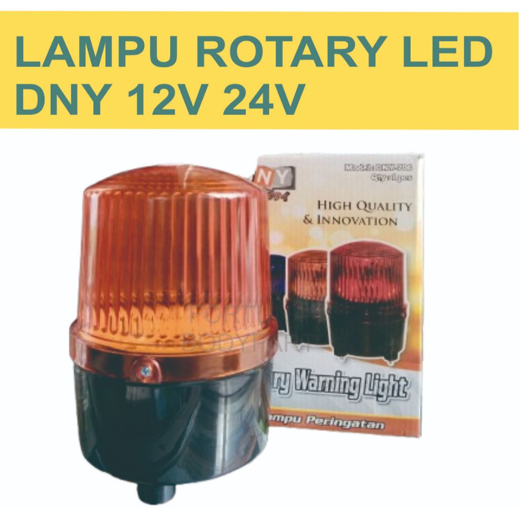 Jual LAMPU ROTARY LED DNY 12V 24V | Shopee Indonesia