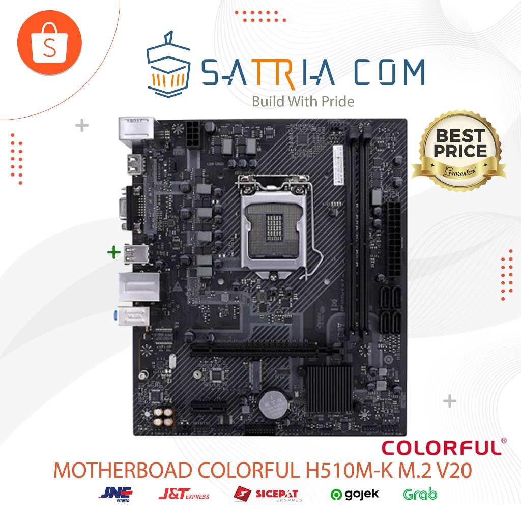 Jual Motherboard COLORFUL H510M-K M.2 V20 | Shopee Indonesia