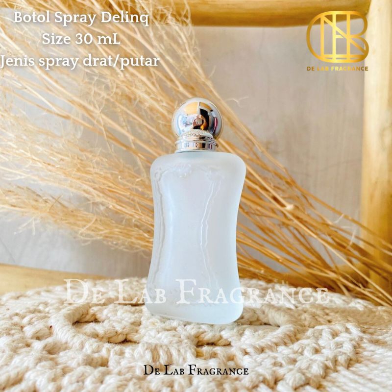 Jual botol parfum delina froze 30 ml drat putar/ botol parfum isi ulang ...