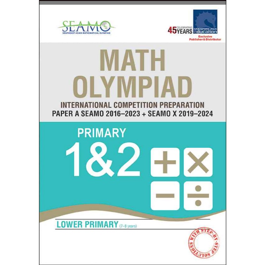 Jual Soal Pertahun SEAMO X (Southeast Asian Mathematical Olympiad) Past ...