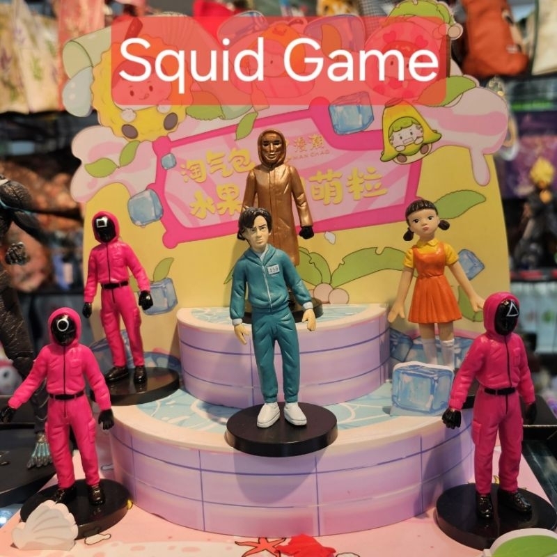 Jual Koleksi Figure Squid Game Chibi Set 6 Pcs | Shopee Indonesia