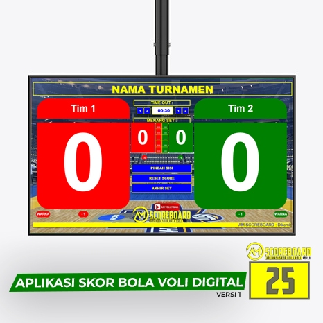 Jual APLIKASI SKOR BOLA VOLI (Digital Scoreboard) Versi 1 | Shopee ...