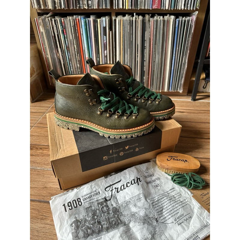 Jual Fracap M120 Magnifico Hiking Boots Forest Green | Shopee Indonesia