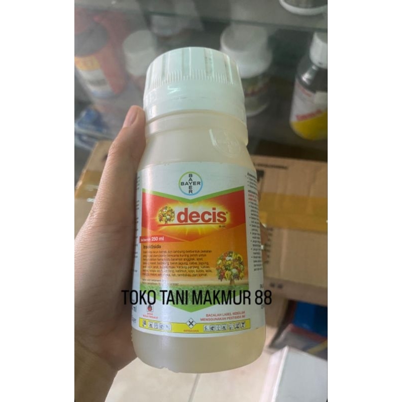 Jual Insektisida DECIS 250 ml racun hama kutu dan ulat produksi bayer ...