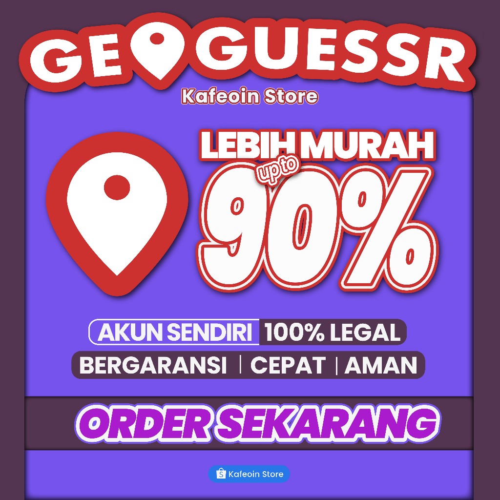 Jual Langganan Geoguessr Pro - Legal, Murah, dan Garansi | Shopee Indonesia