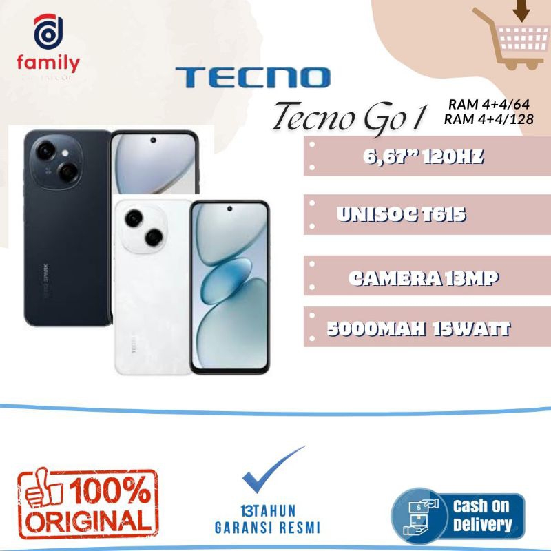 Jual Tecno Spark Go 1 | Shopee Indonesia