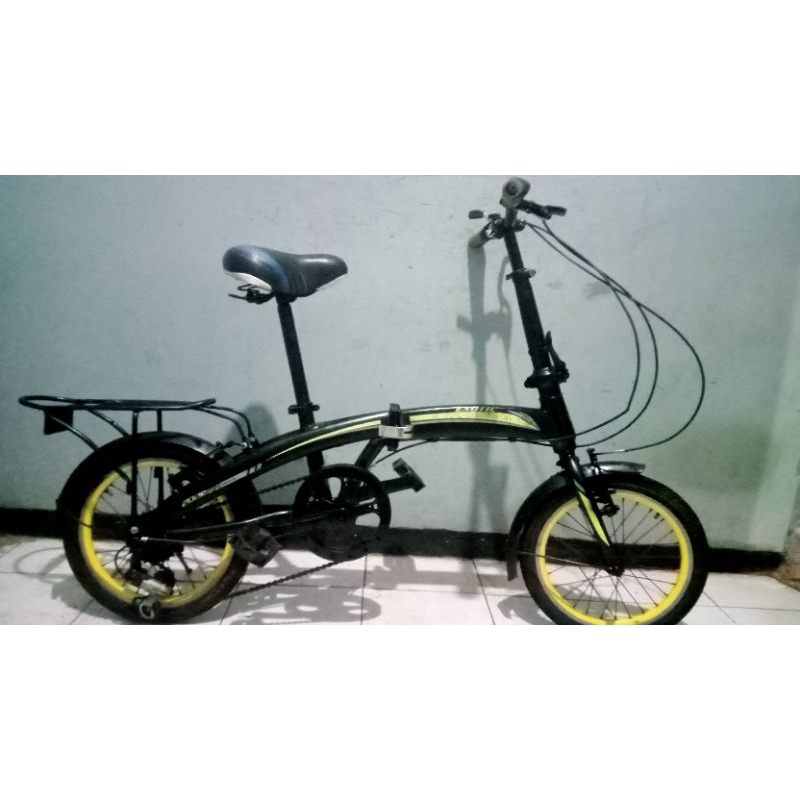 Jual SEPEDA LIPAT UKURAN 16 INCHI SECOND/SEPEDA LIPAT BEKAS | Shopee ...