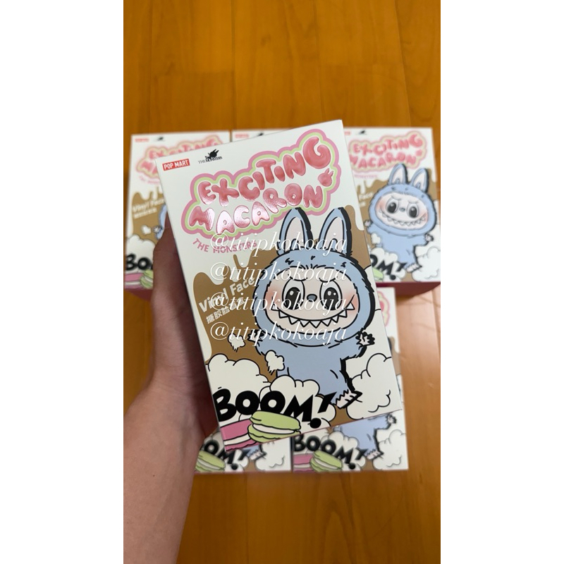 Jual LABUBU EXCITING MACARON THE MONSTER VINYL FACE BLIND BOX SEALED ...