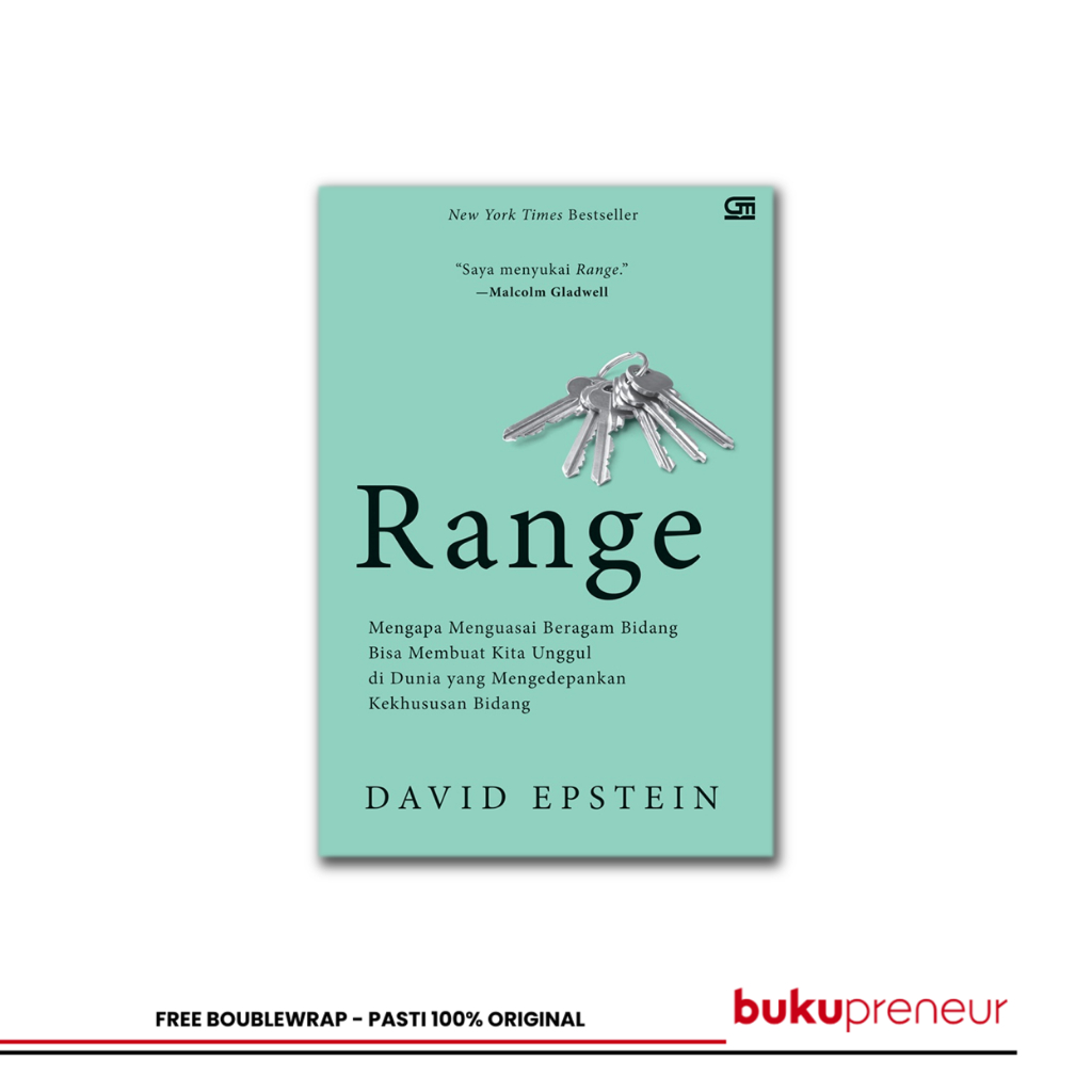 Jual Bukupreneur - Range - David Epstein | Shopee Indonesia