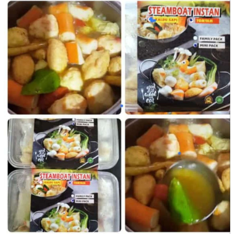 Jual steamboat instan frozen +bumbu lengkap | Shopee Indonesia