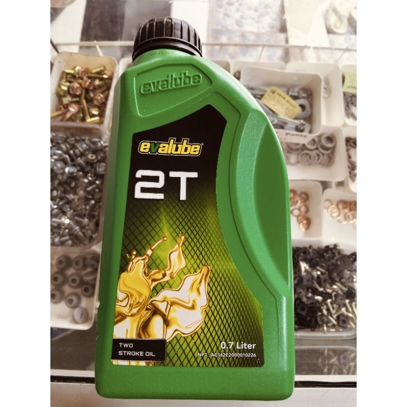 Jual Evalube 2T Stroke Oil 0.7 Liter ORIGINAL | Shopee Indonesia