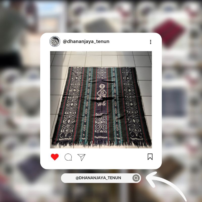 Jual Dhananjaya Tenun - Kain Tenun Motif Asmat - Tenun Troso Premium ...