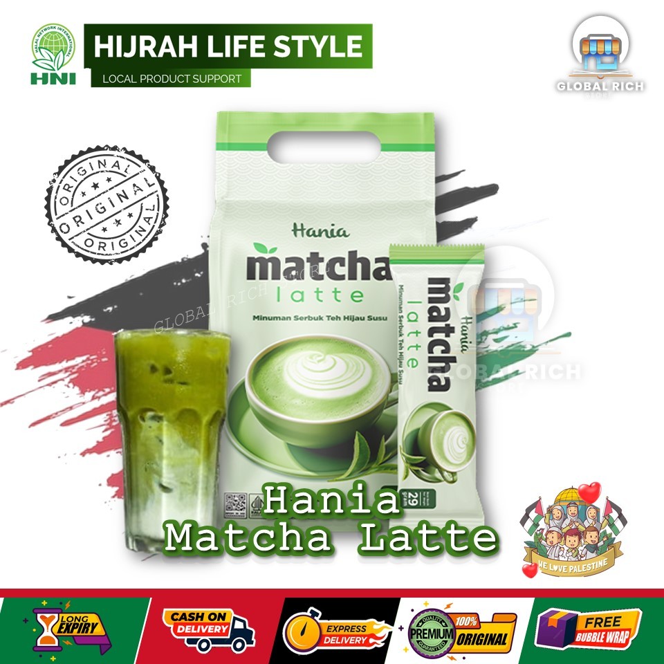 Jual HANIA MATCHA LATTE NEW VARIAN HNI HPAI 100% ORIGINAL | Shopee ...