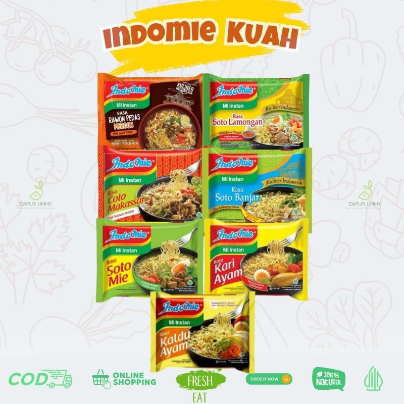 Jual Indomie perbungkus | Indomie varian Kuah | mie | Shopee Indonesia