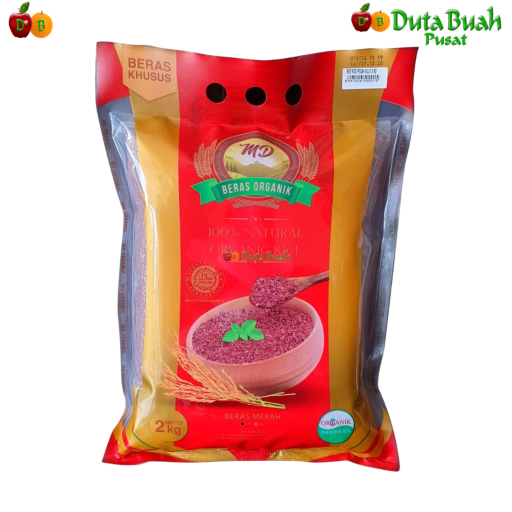 Jual DUTA BUAH Beras Merah MD Kupas Kulit 2 Kg | Shopee Indonesia