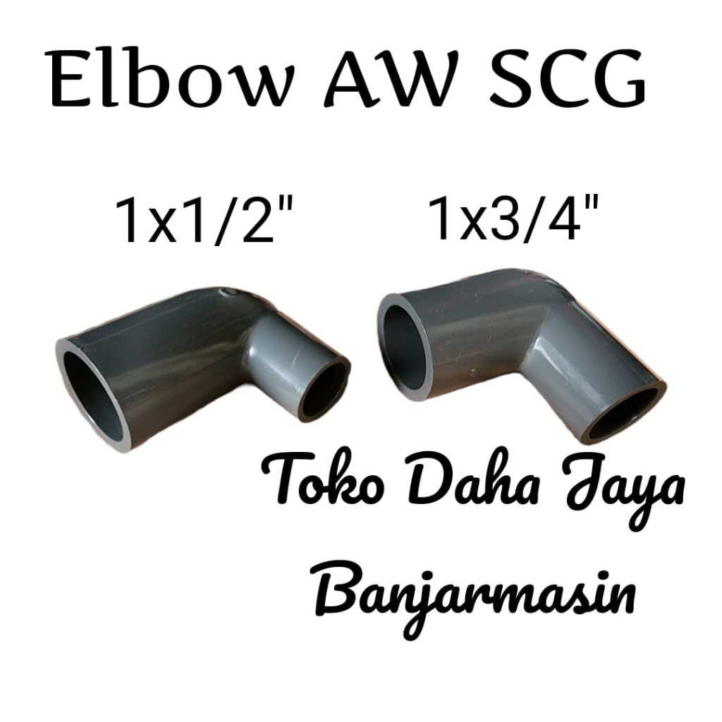 Jual SAMBUNGAN PIPA ELBOW AW SCG | Shopee Indonesia