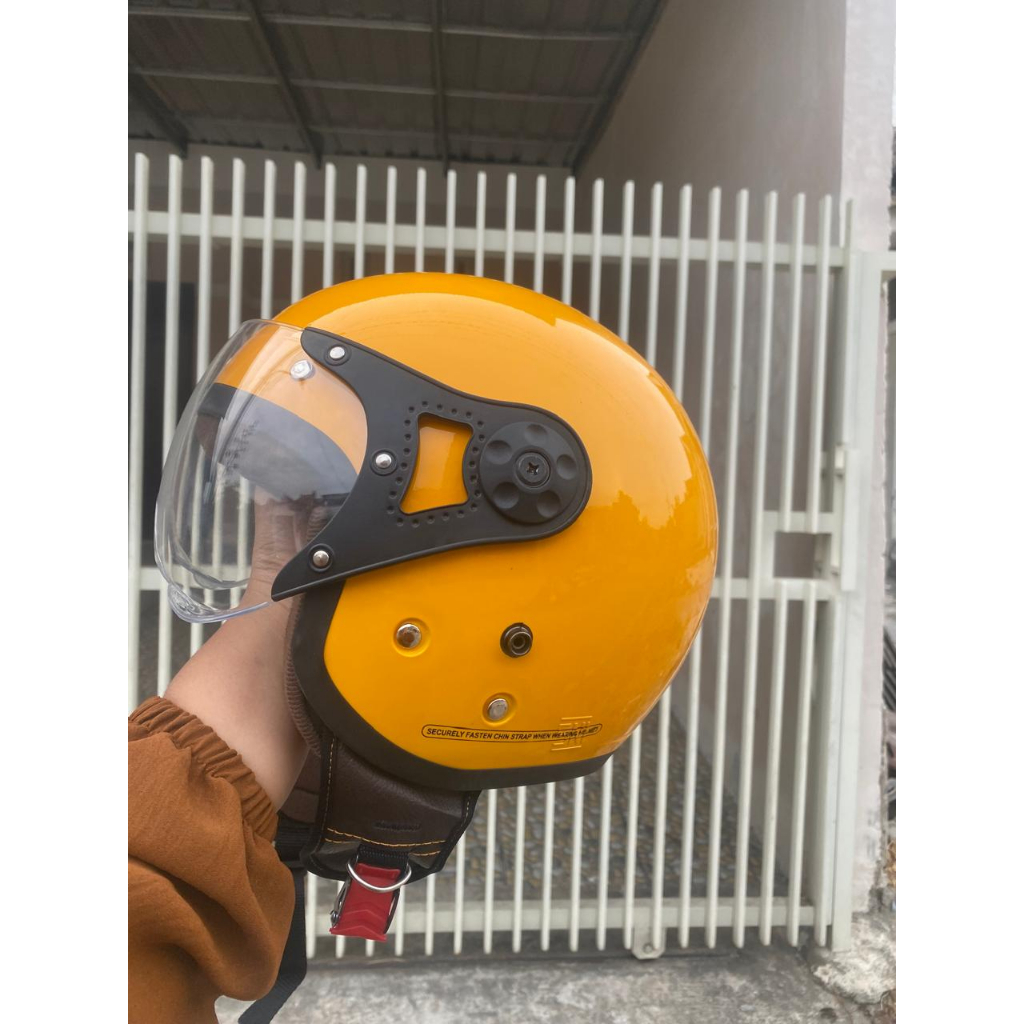 Jual HELM BOGO HIJAB DEWASA KACA PILOT CLEAR ATAU SMOKE EMBOSS SNI ...