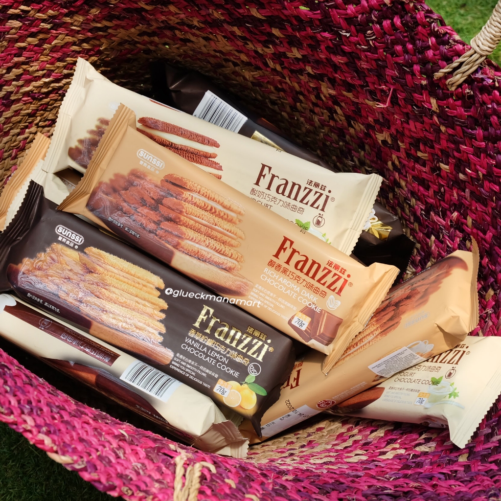 Jual Franzzi Chocolate Cookies 70gr (Matcha / Rich Aroma / Cheese ...