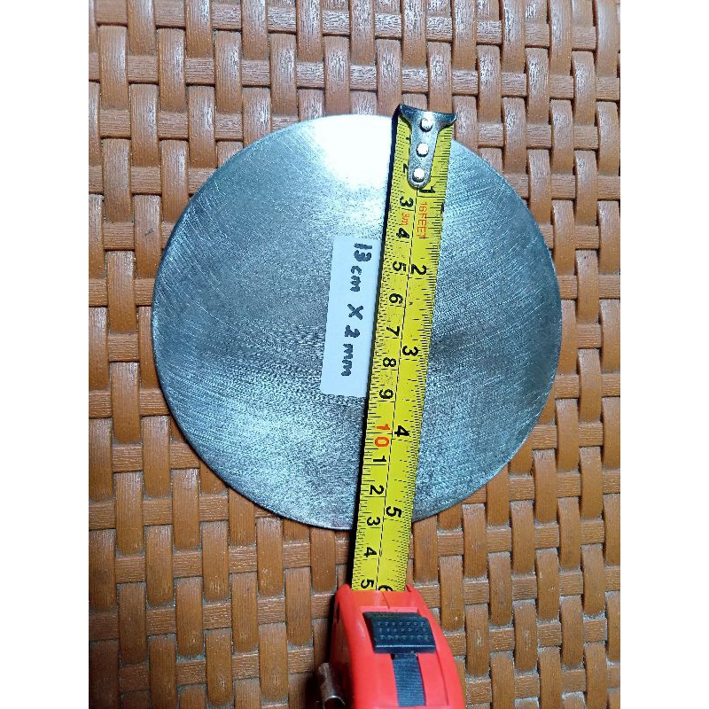 Jual Tapak layos plat besi ukuran ( diameter x tebal ) 13cm x 2mm plat ...