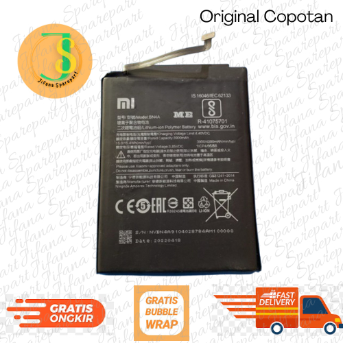 Jual Baterai Redmi Note 7 BN4A 4000 mAh Original Copotan | Shopee Indonesia