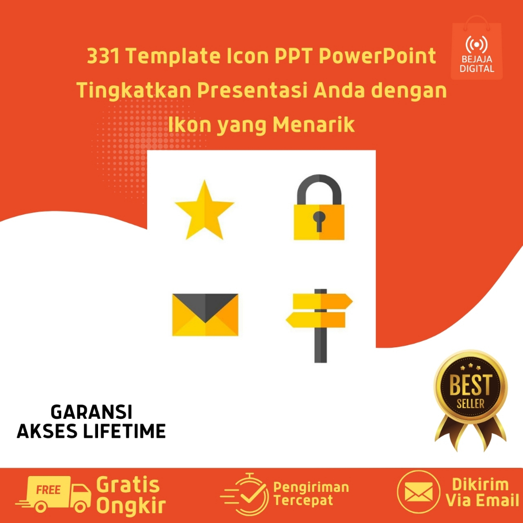 Jual Template Ikon PowerPoint untuk Presentasi Kreatif | Shopee Indonesia