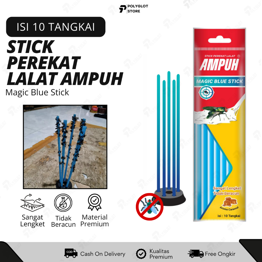 Jual Lem Lalat / Lem Lalat Stick / Pengusir Lalat Penghilang Lalat ...