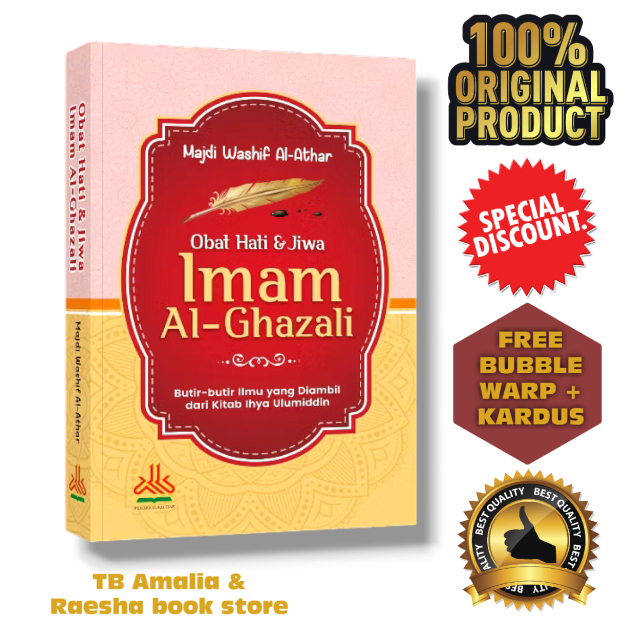 Jual Buku Obat Hati & Jiwa Imam Al Ghazali - Majdi Washif Al Athar ...