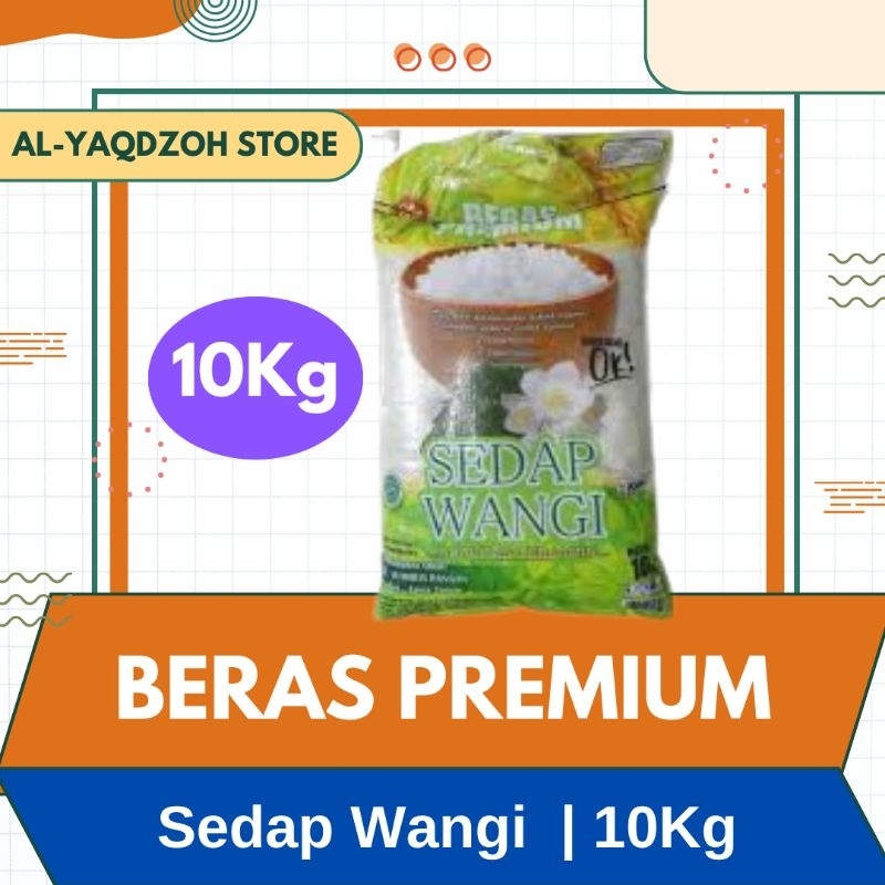 Jual Beras Premium | SEDAP WANGI | 10KG | Enak & Pulen | Shopee Indonesia