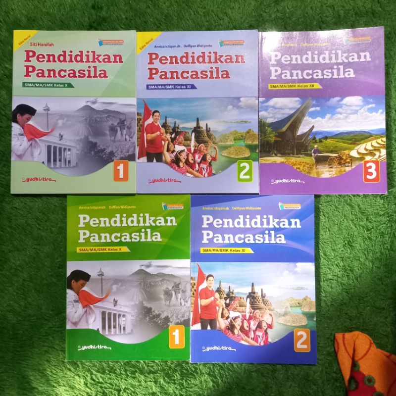 Jual ORIGINAL BUKU PENDIDIKAN PANCASILA EDISI REVISI KELAS 10 11 12 SMA/MA KURIKULUM MERDEKA ...
